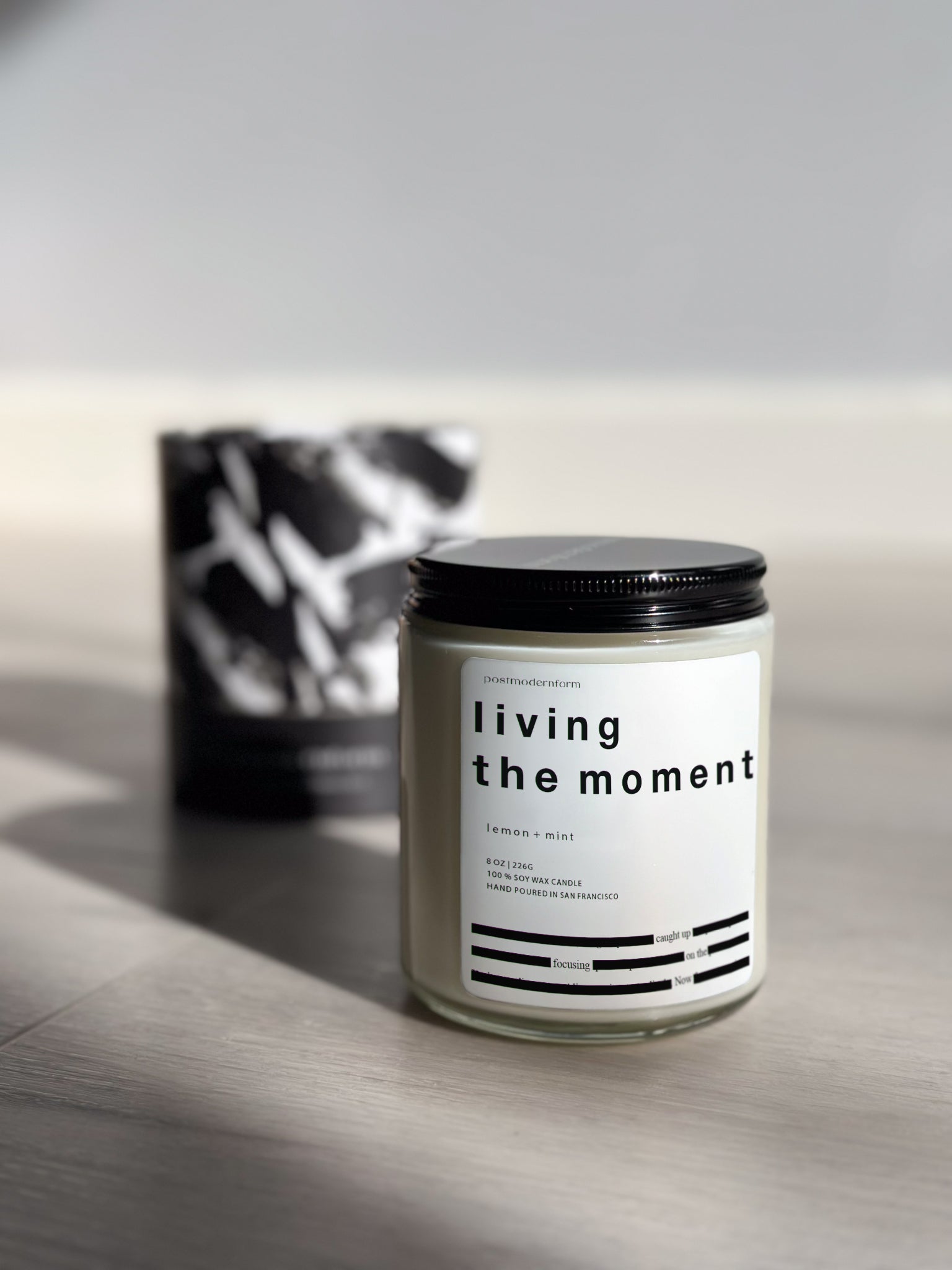 Living The Moment / Lemon + Mint Candle | Uno Alla Volta