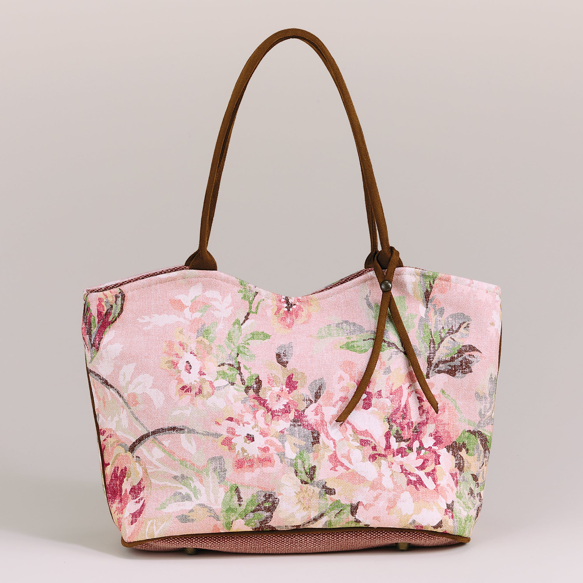 Pretty Pink Posies Tote | Uno Alla Volta