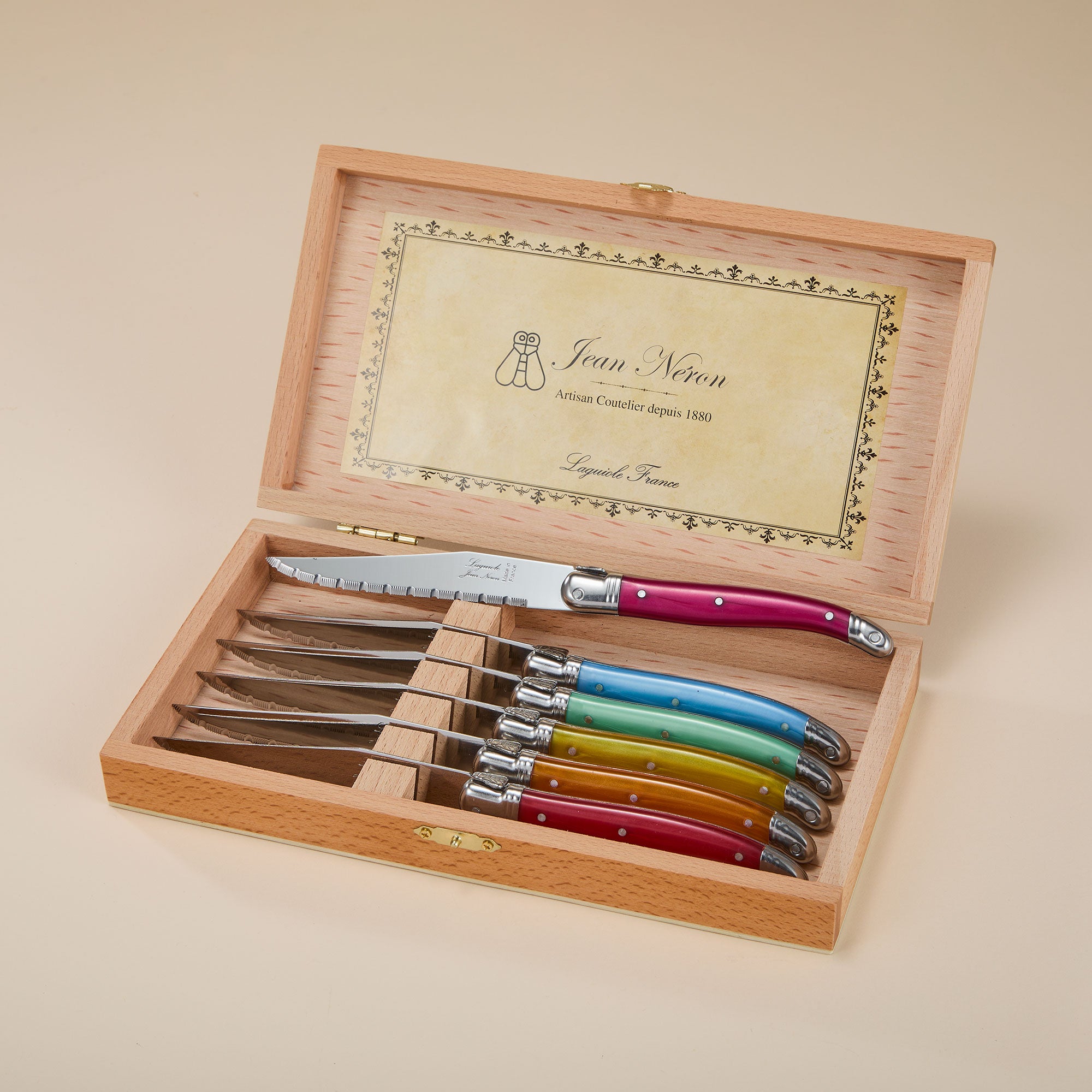 Stainless Steel Boxed Knives Set | Uno Alla Volta
