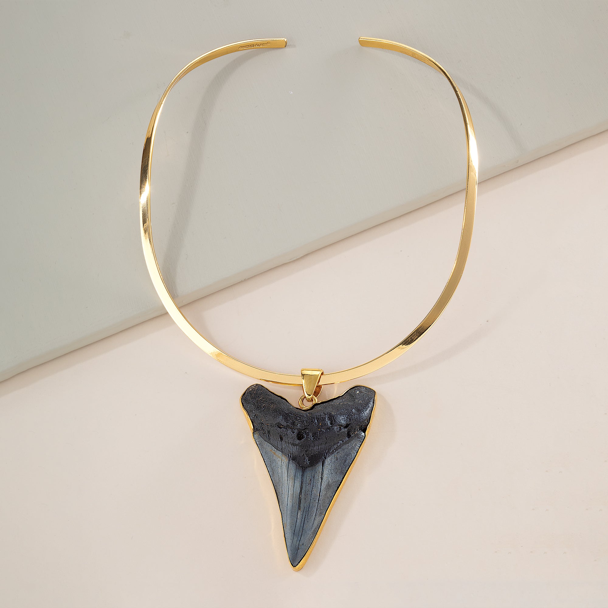 Fossilized Shark Tooth Necklace | Uno Alla Volta