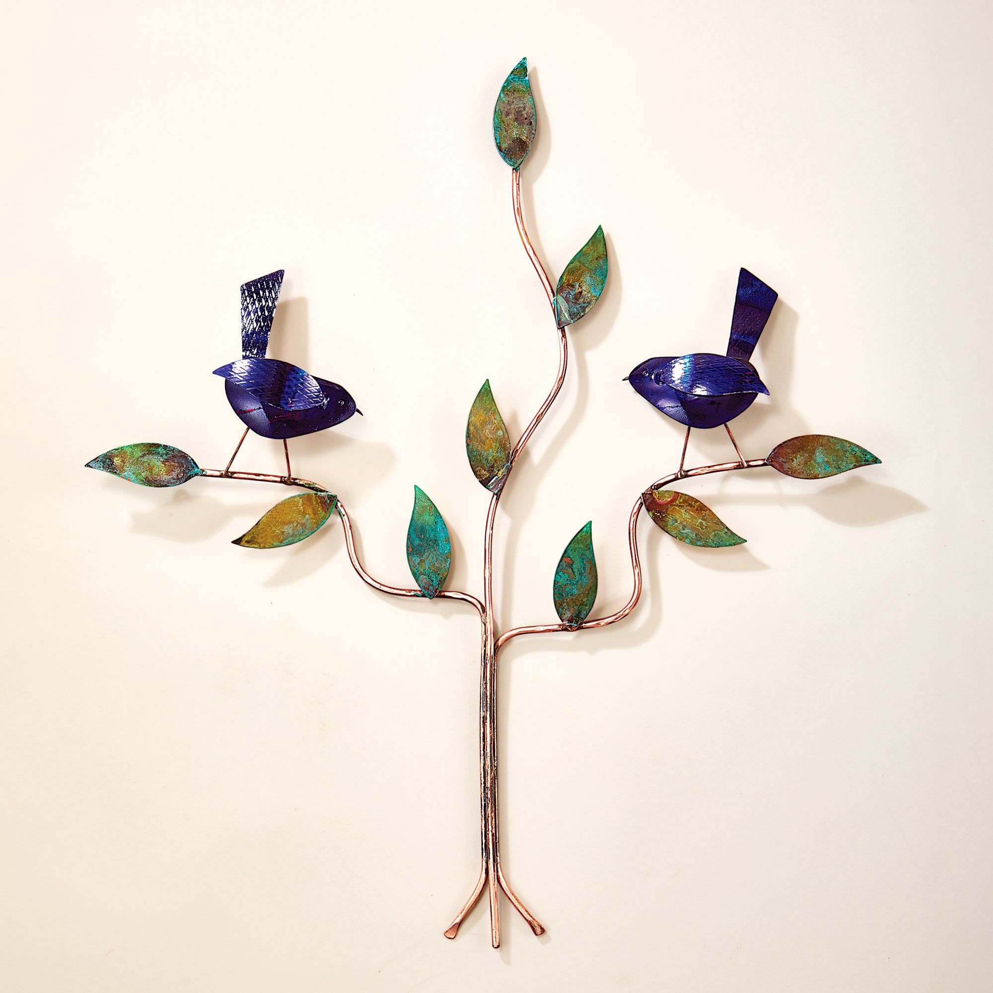 Chirping Bluebirds Wall Hanging | Uno Alla Volta