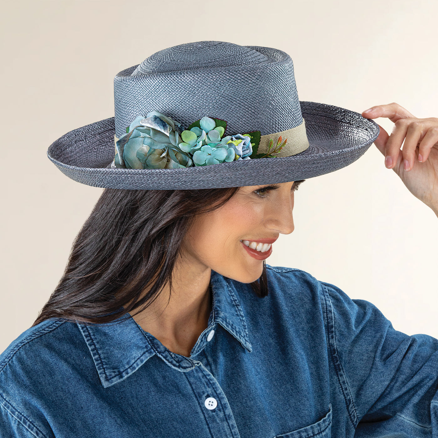 Johanna Panama-Style Straw Hat (Preorder) | Uno Alla Volta