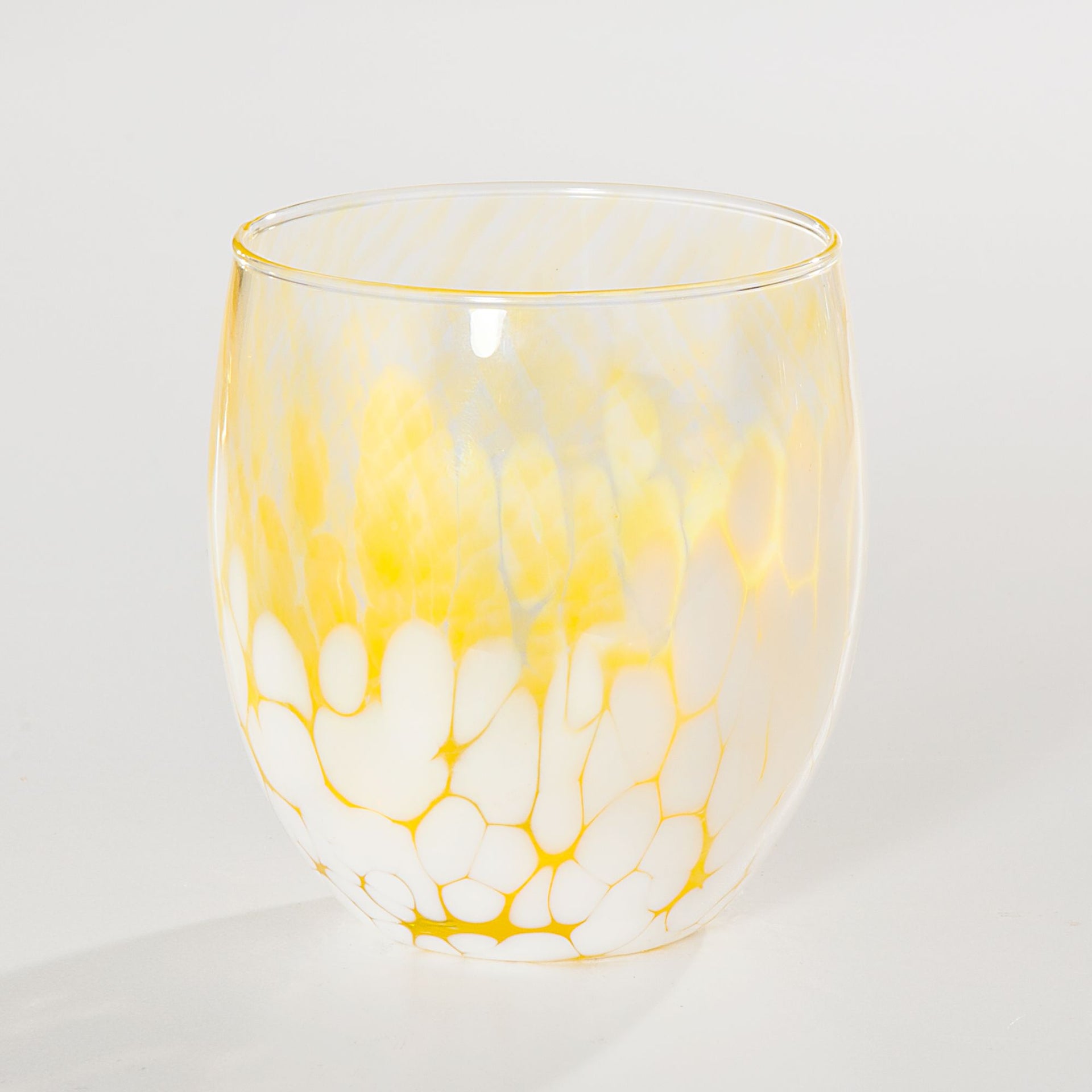 Murano-Style Neon Drinking Glasses, Set Of 6 | Uno Alla Volta