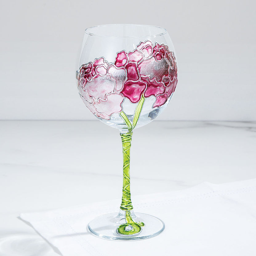 Hand Painted Wine Glasses | Handmade Wine Glasses | Uno Alla Volta
